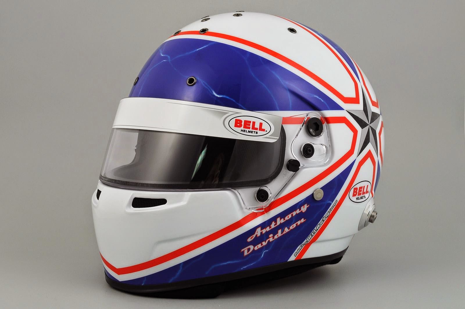 Racing Helmets Garage: Bell HP7 A.Davidson 2014 by Bell Racing Europe
