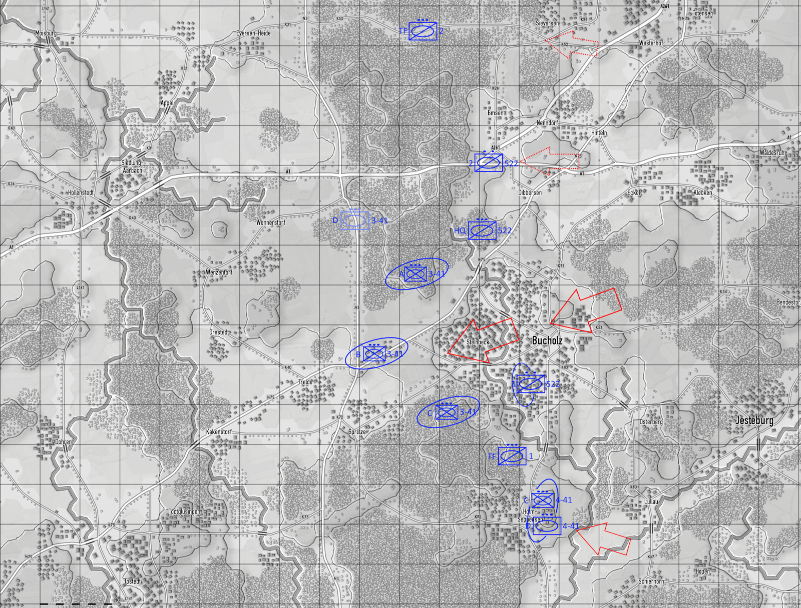 Cry Havoc!: Planning for Hunting Bears