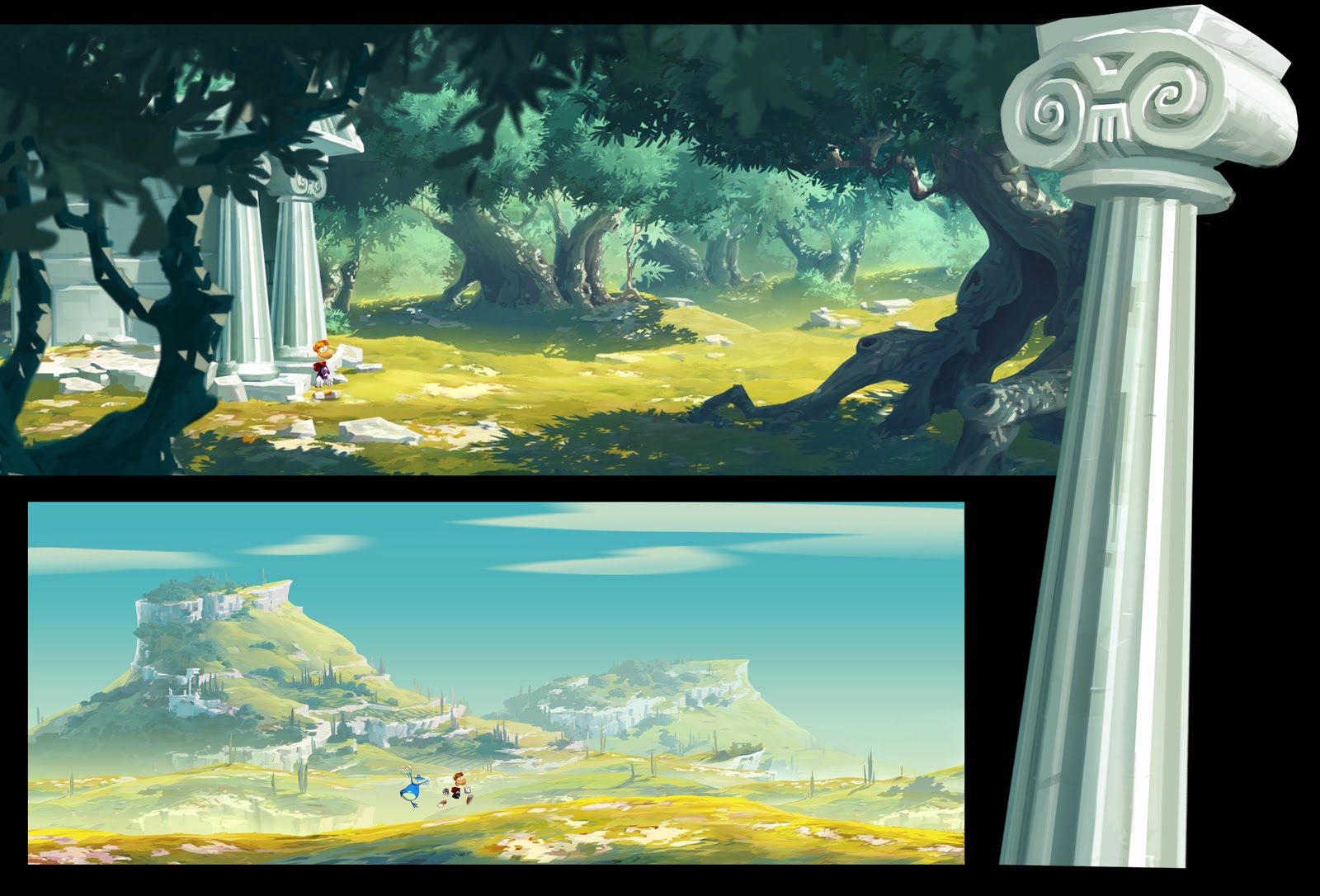 Visual development : RAYMAN LEGENDS
