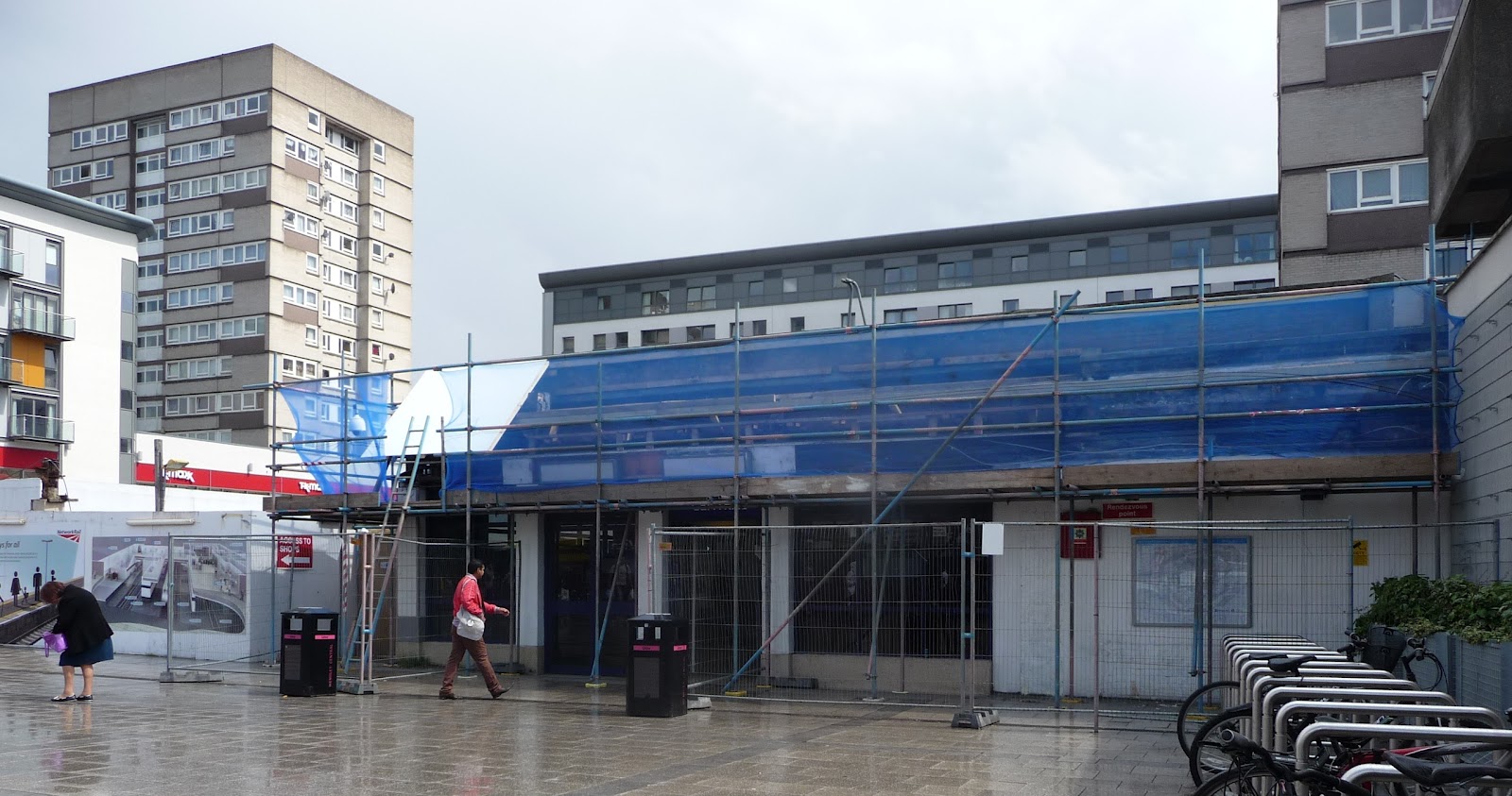 WEMBLEY MATTERS: Wembley Central station patched up in the nick of time