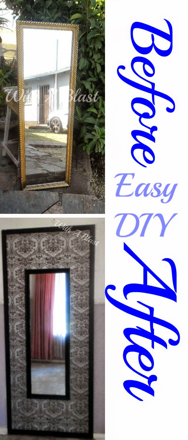 Upcycled Tall Mirror