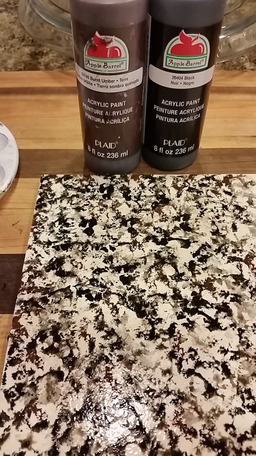 DIYife: Faux Granite? Faux sho! (How to PAINT Your Counters to Look ...