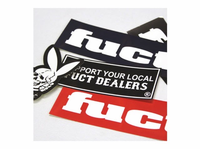 【QEE BLOG】: FUCT STICKER SET