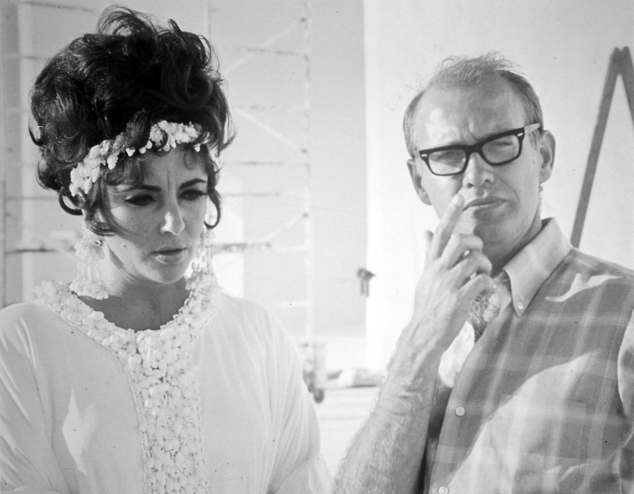 Elizabeth Taylor: On the set of "Boom"