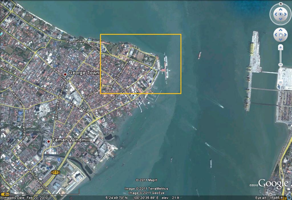 SENI LAMA MELAYU (MALAY OLDEN ART): Fort Cornwallis, Pulau Pinang