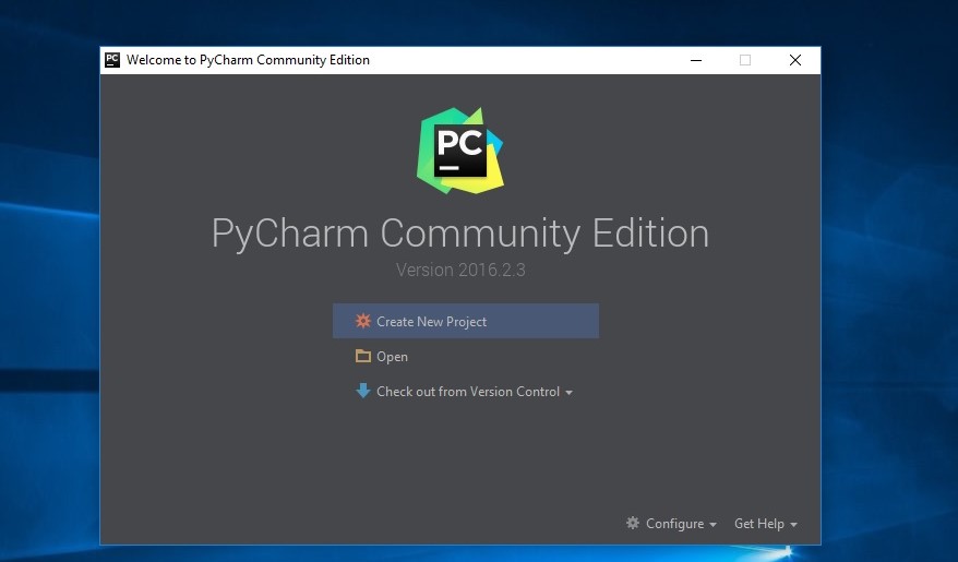 Hola mundo: Python Windows - PyCharm