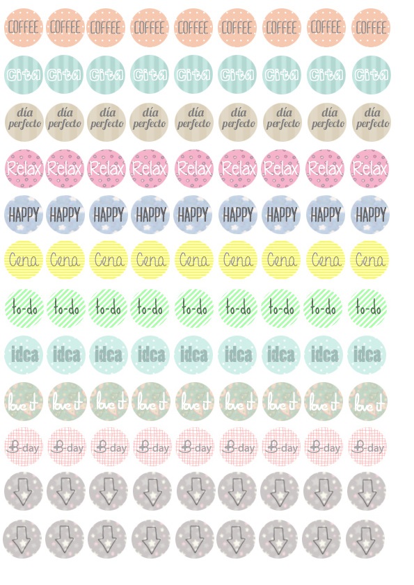 Imprimibles de pegatinas! | Plantillas imprimibles, Pegatinas ...