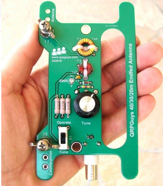 Indiana QRP: QRPGUYS has a new portable 3 band antenna...