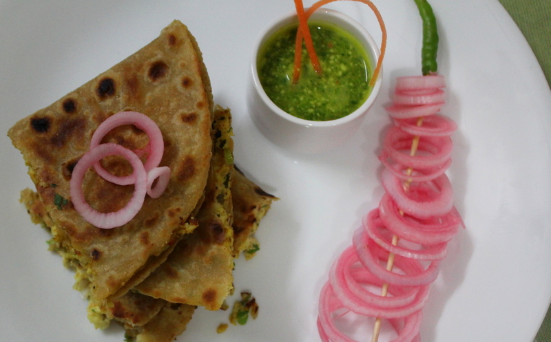 Indian Calzone with Cottage Cheese - Ribbons to Pastas