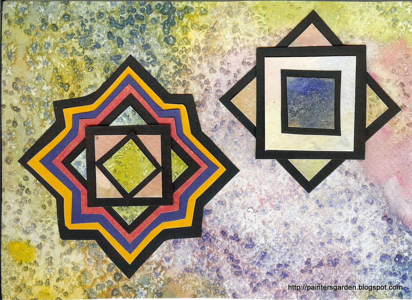 Paintersgarden: Scrap Paper Note Card Project