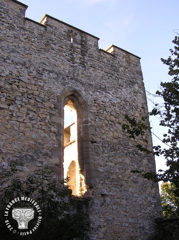 LA FRANCE MEDIEVALE: SAINT-QUENTIN-FALLAVIER (38) - Le château de Fallavier