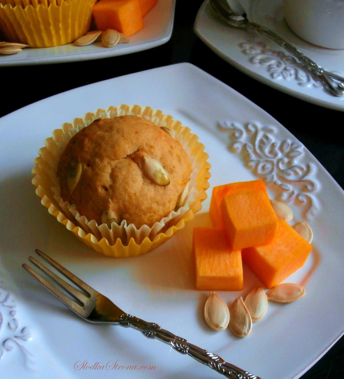 Słodka Strona: Muffinki Dyniowe