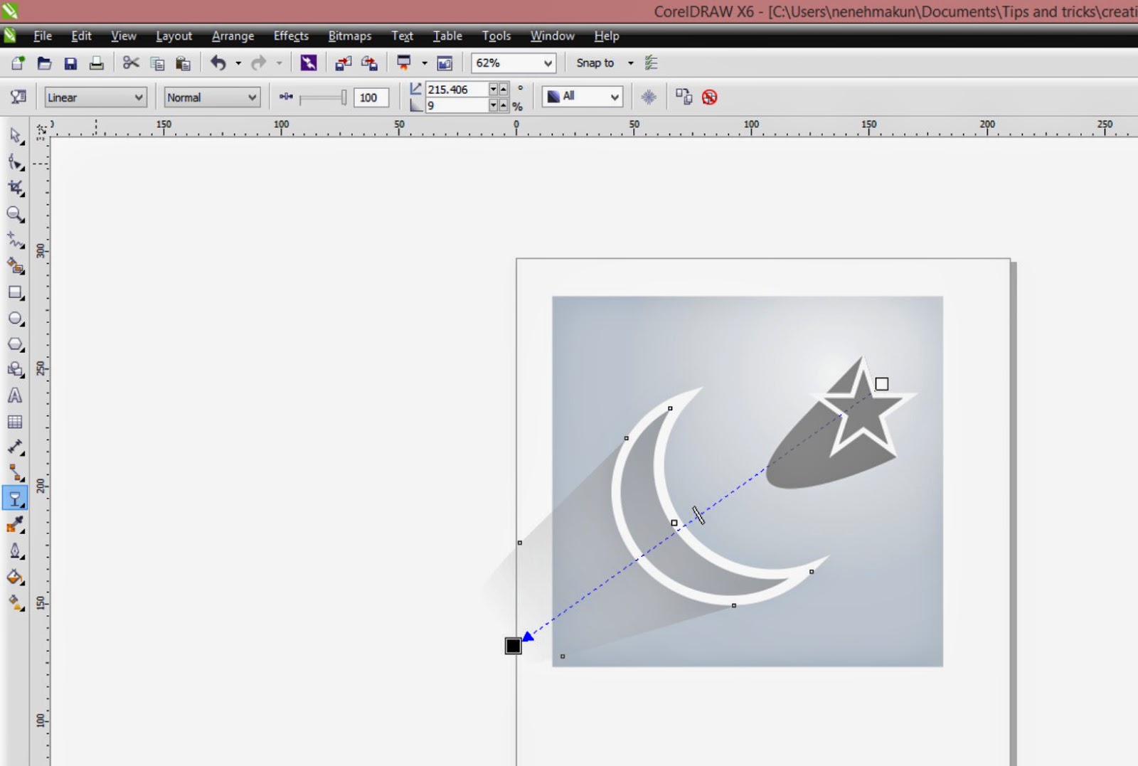 Tips Tricks How To Create Different Shadows In CorelDraw 2 A Tips Tricks How To Create Different Shadows In CorelDraw 2 A