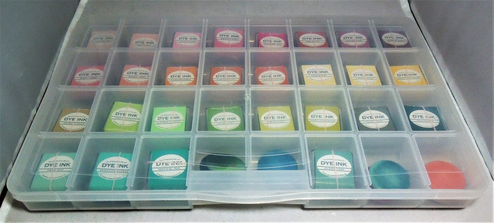 Mission Organization: Ink Cube Storage ~ Shelly's Art