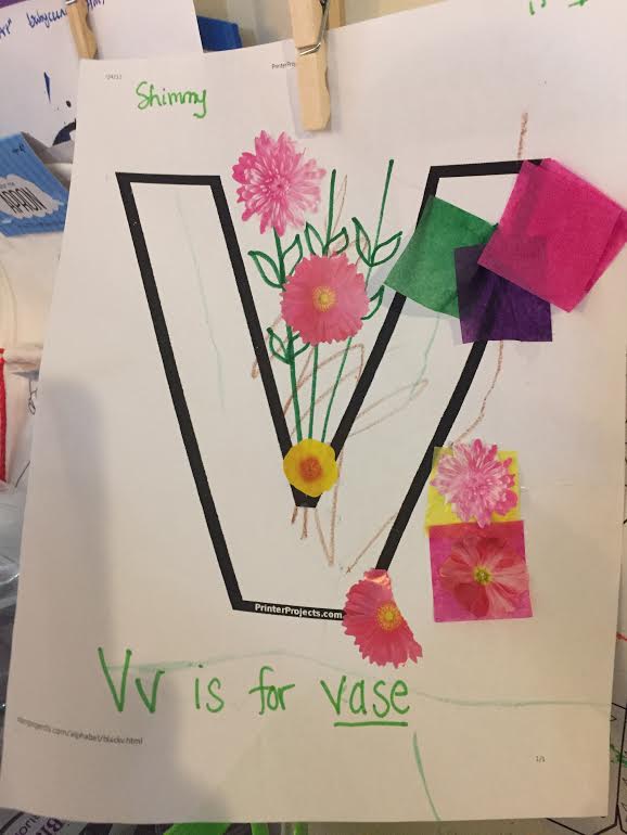 In Praise of Play: Another Alphabet Adventure: Letter "Vv"