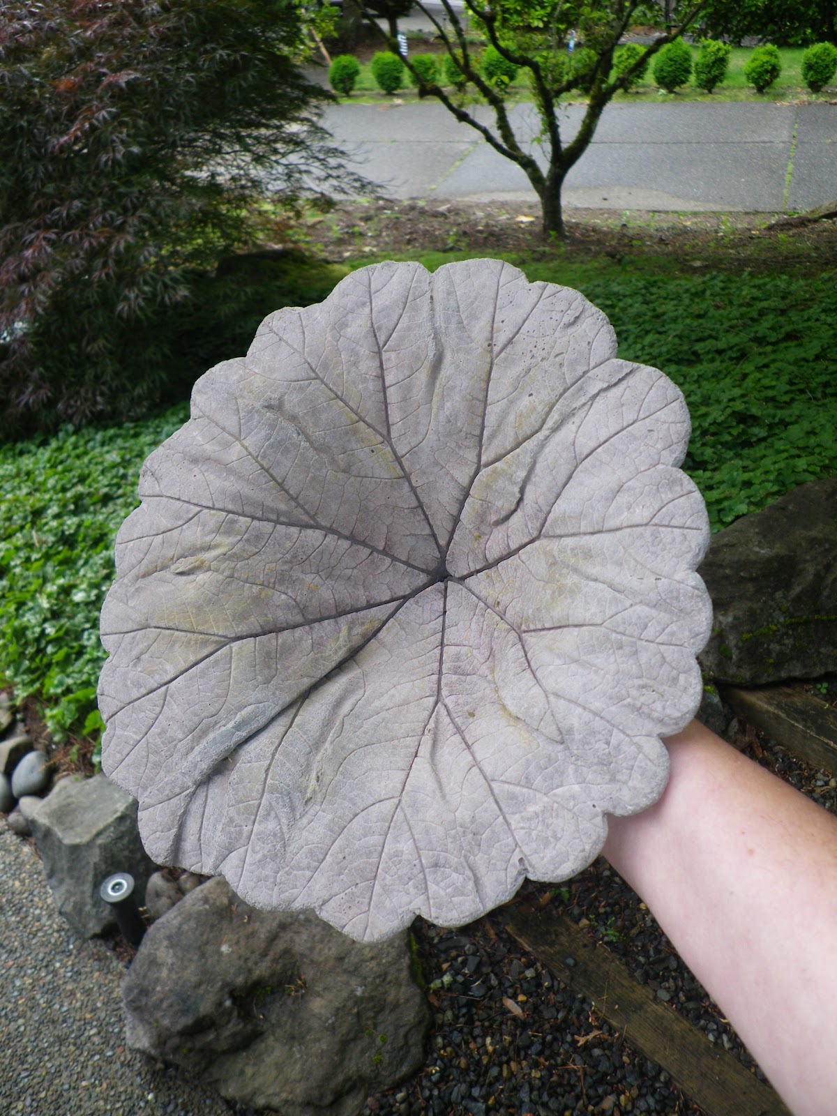 The Mag Rag: Concrete Leaf Castings