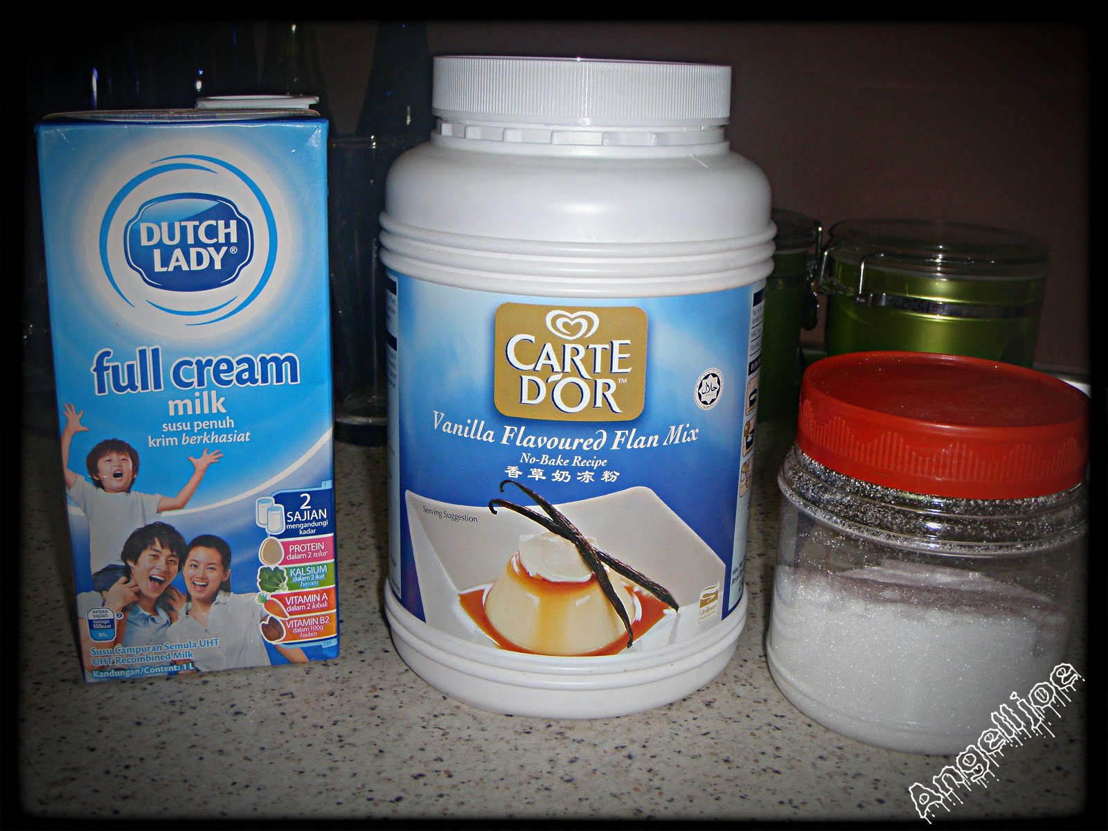 Angelljoe: Vanilla Flan