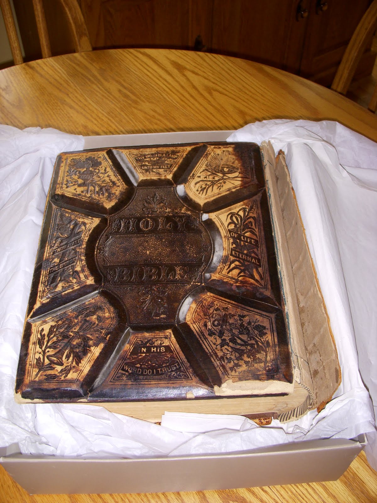 Journey to the Past: The End: Hattie's Bible-Treasure Chest Thursday