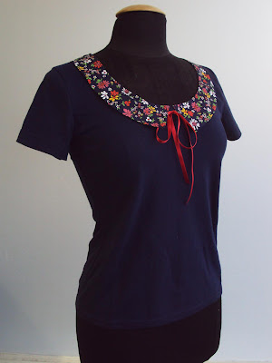 'So, Zo...': Refashion Friday Tutorial/How-To: Draft a Collar for a T ...