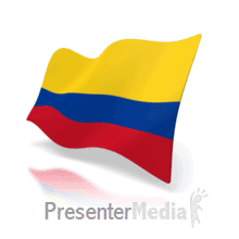 Graafix!: Animated flag of Colombia