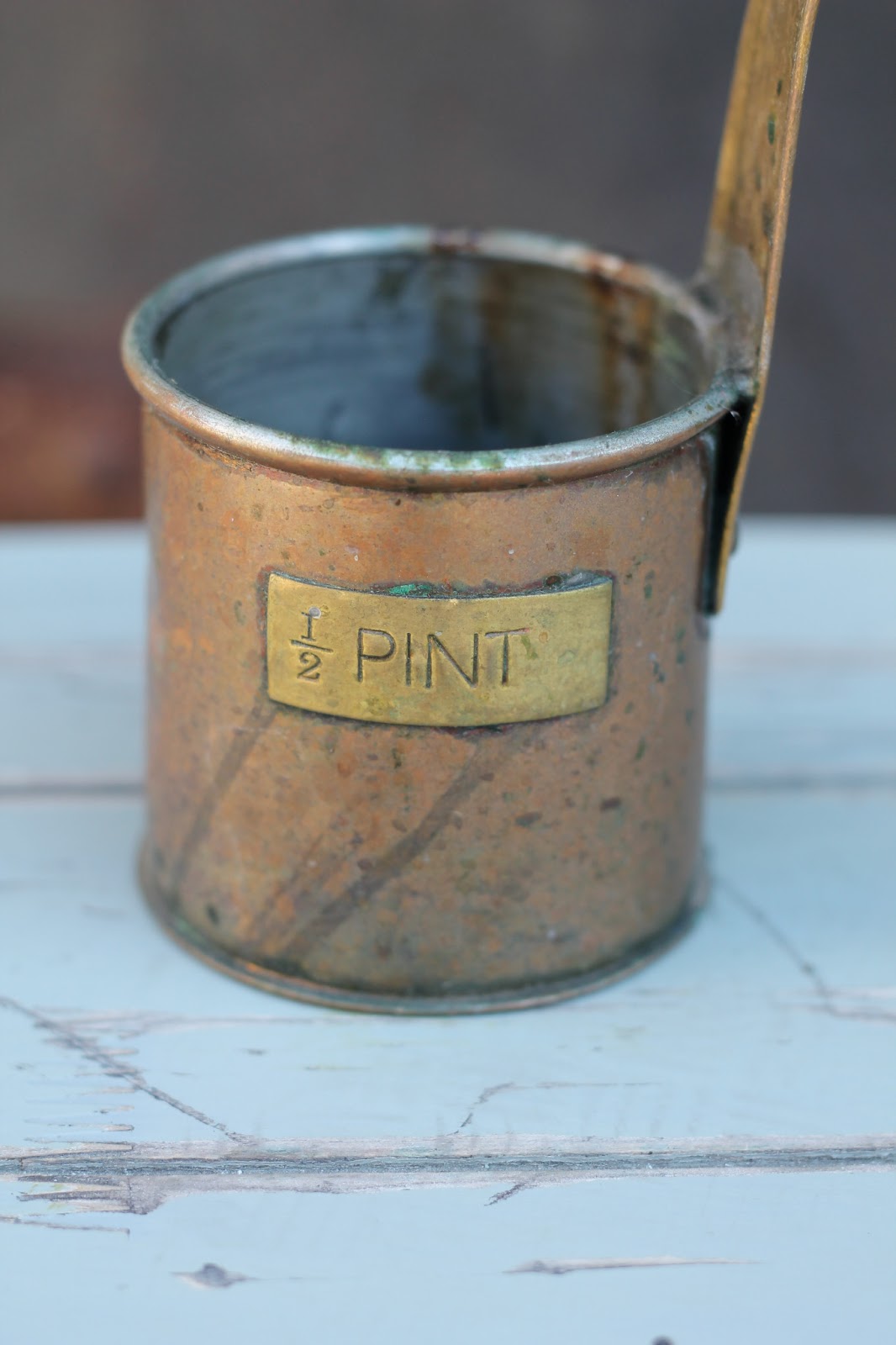 Walrus: Vintage Copper Half Pint Dipper Cup