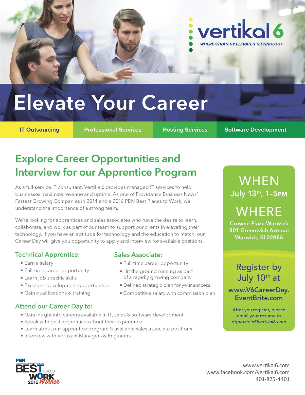 URI CBA Internship/Job Information: July 2016