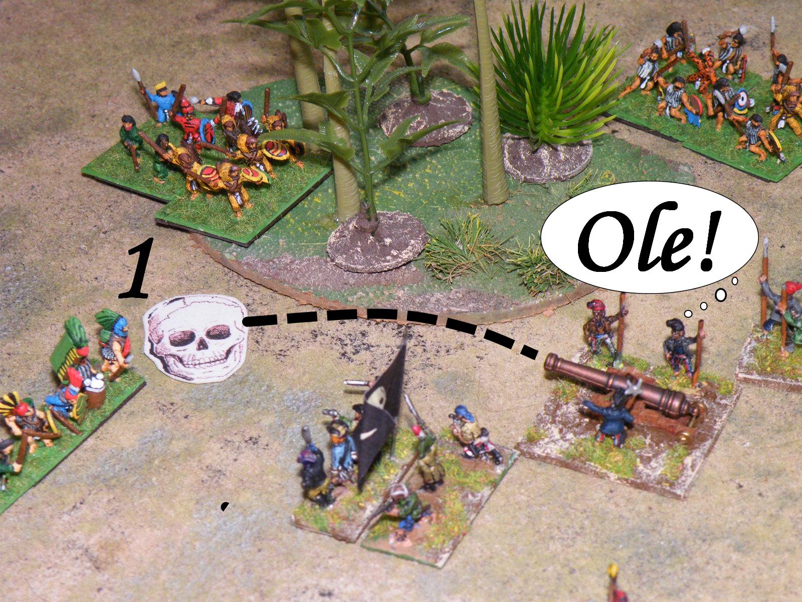 MrF's (plus Jack, Amy & Jennys!!) Gaming: DBA 15-19K Aztecs vs Spanish ...