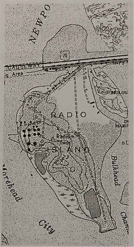Pine Knoll Shores History: Radio Island