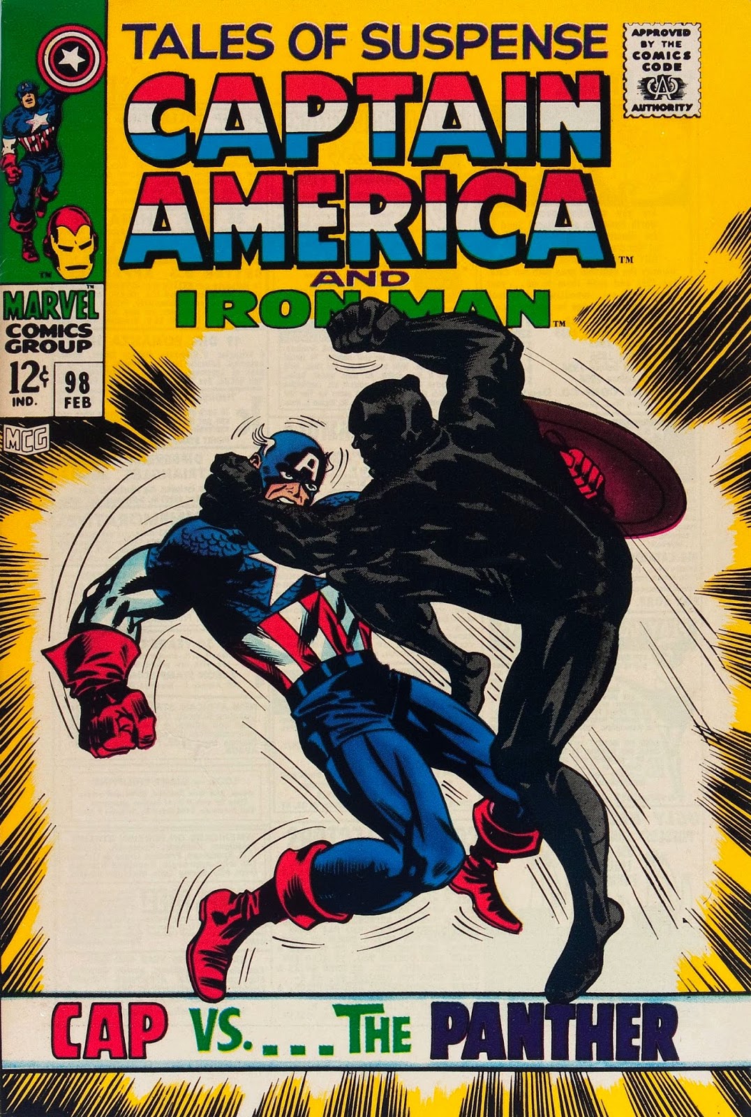 Cap'n's Comics: Jack Kirby Covers The Black Panther