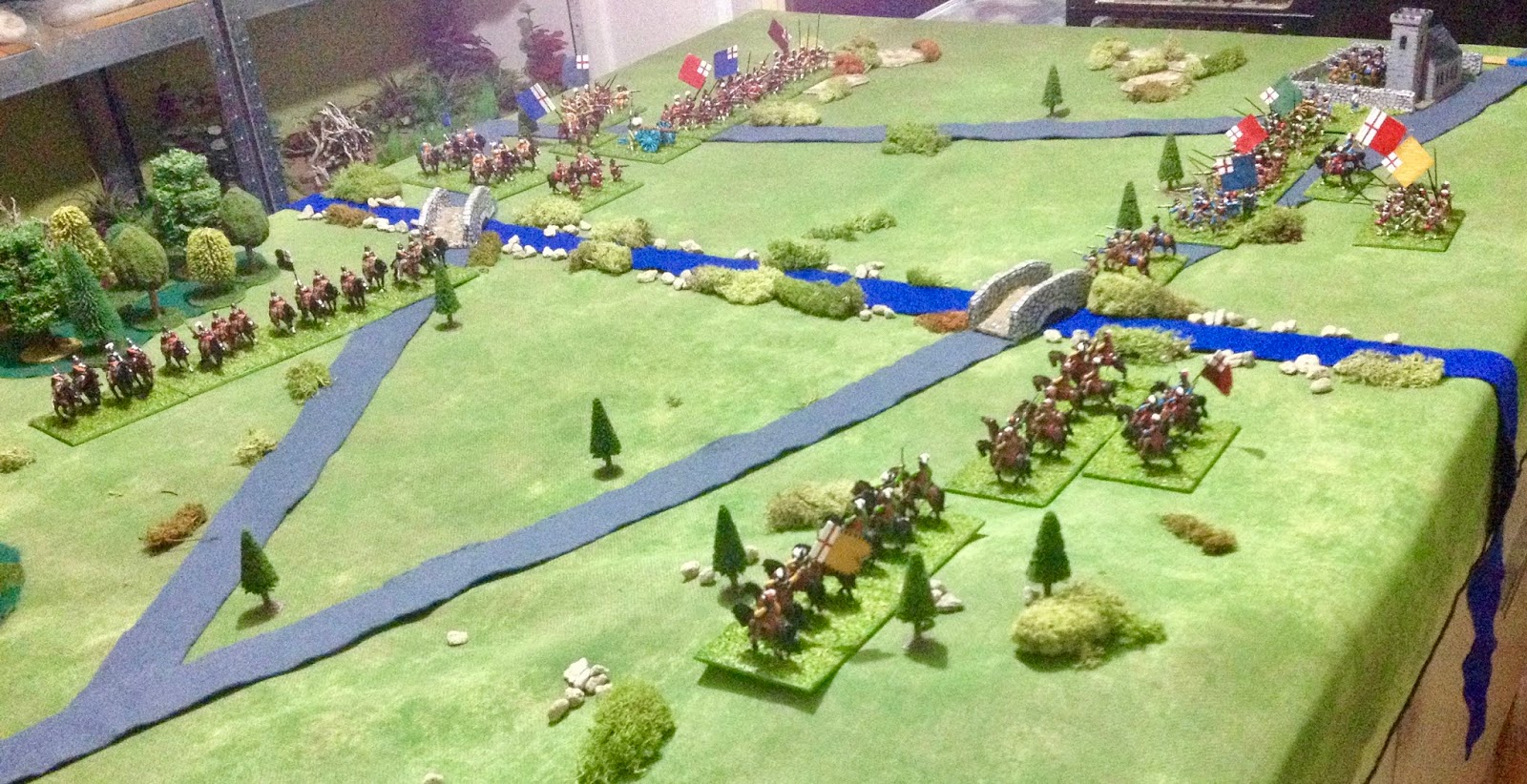 Grid based wargaming - but not always: January 2019