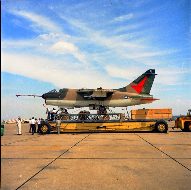 Voughtworks: Aerospace Lines Super Guppy delivers a YA-7D