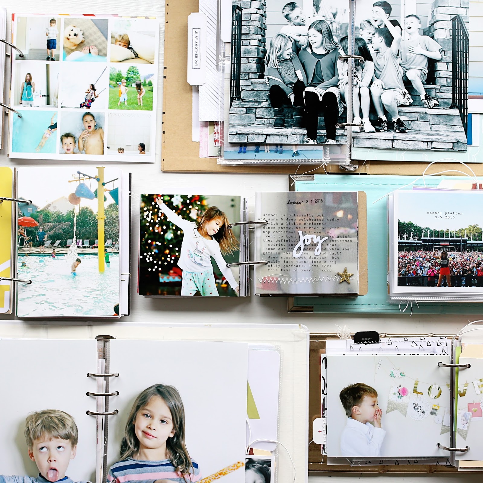 Stephanie Makes: A Recap: My 2015 Project Life Book Project