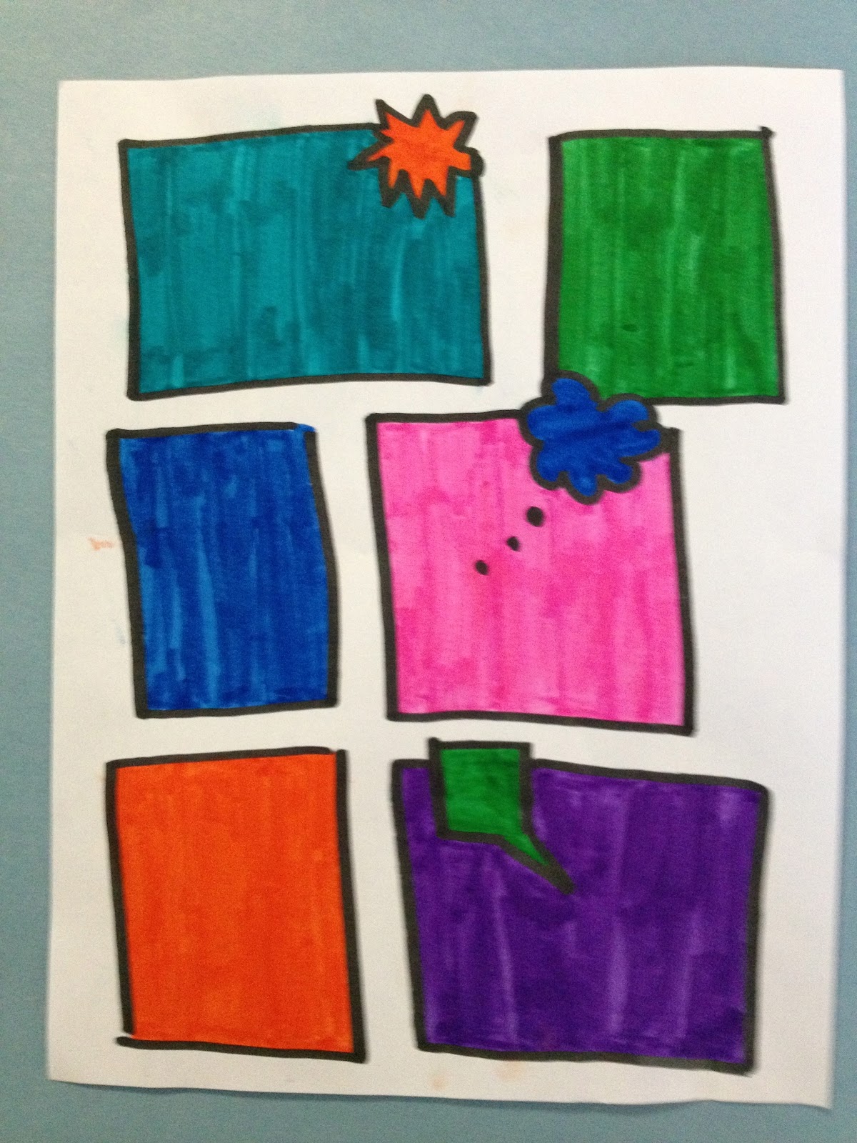 In the Children's Room: 25 Days of Art: Comic Strips