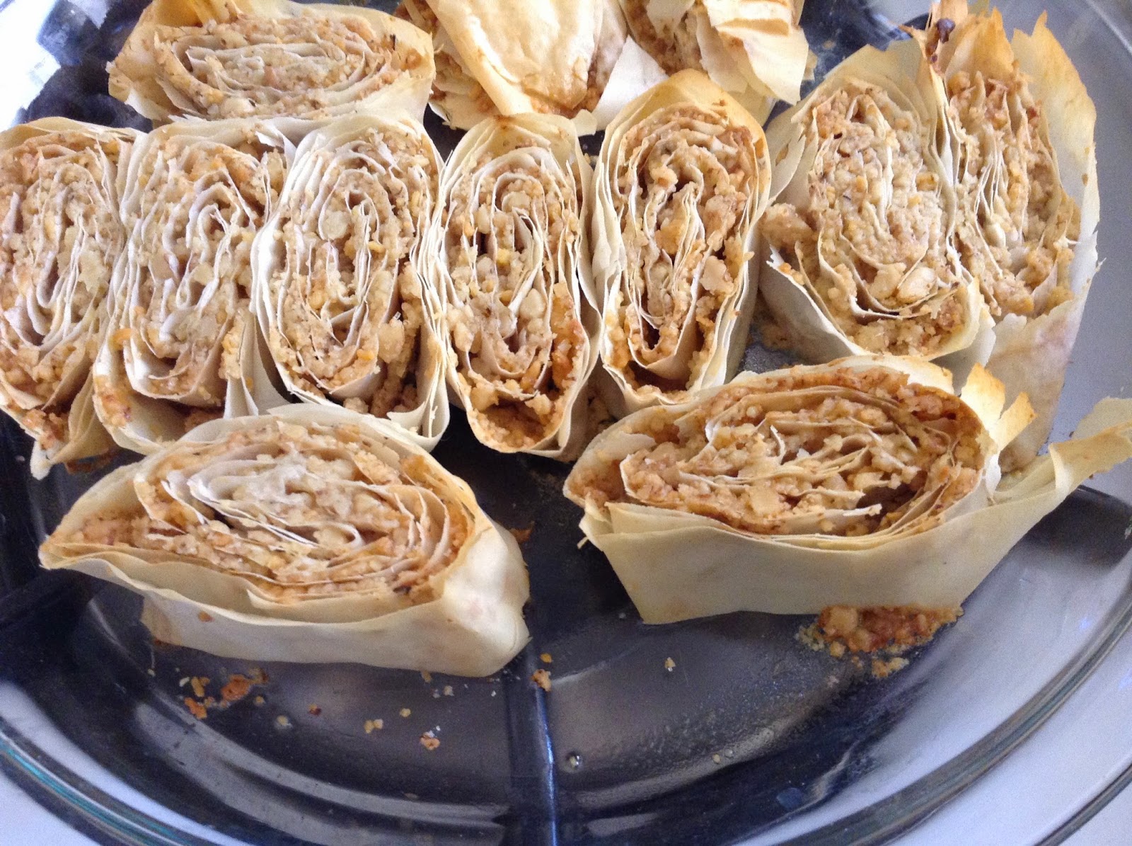 Mila's Mixings: Ruzice – Baklava od lisnatog tijesta