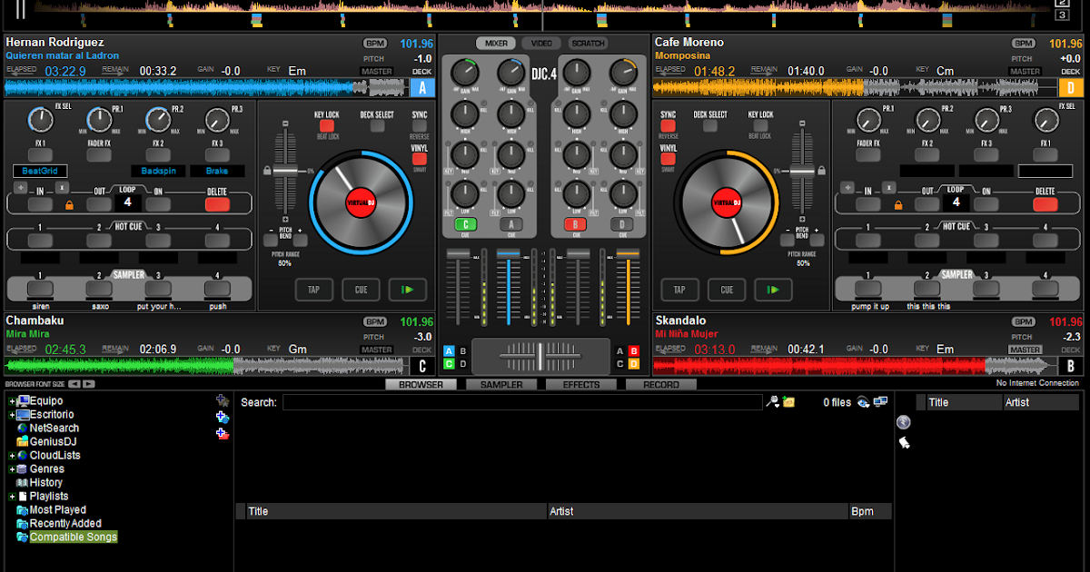 Virtual Dj 7 Skins