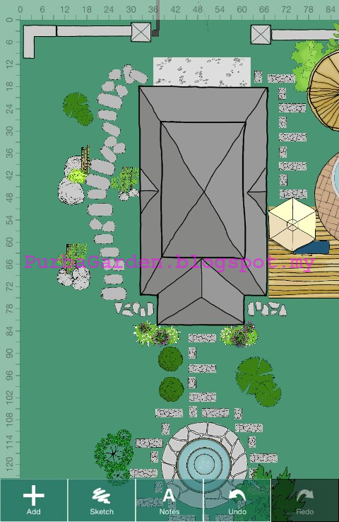 Landscape Design Sample Drawings - Purba Garden And Landscaping