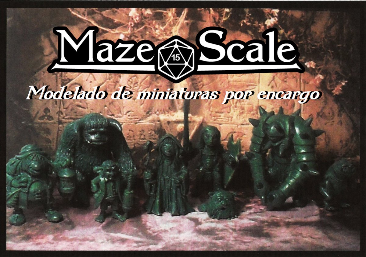 El Descanso del Escriba: Maze Scale hace miniaturas de encargo