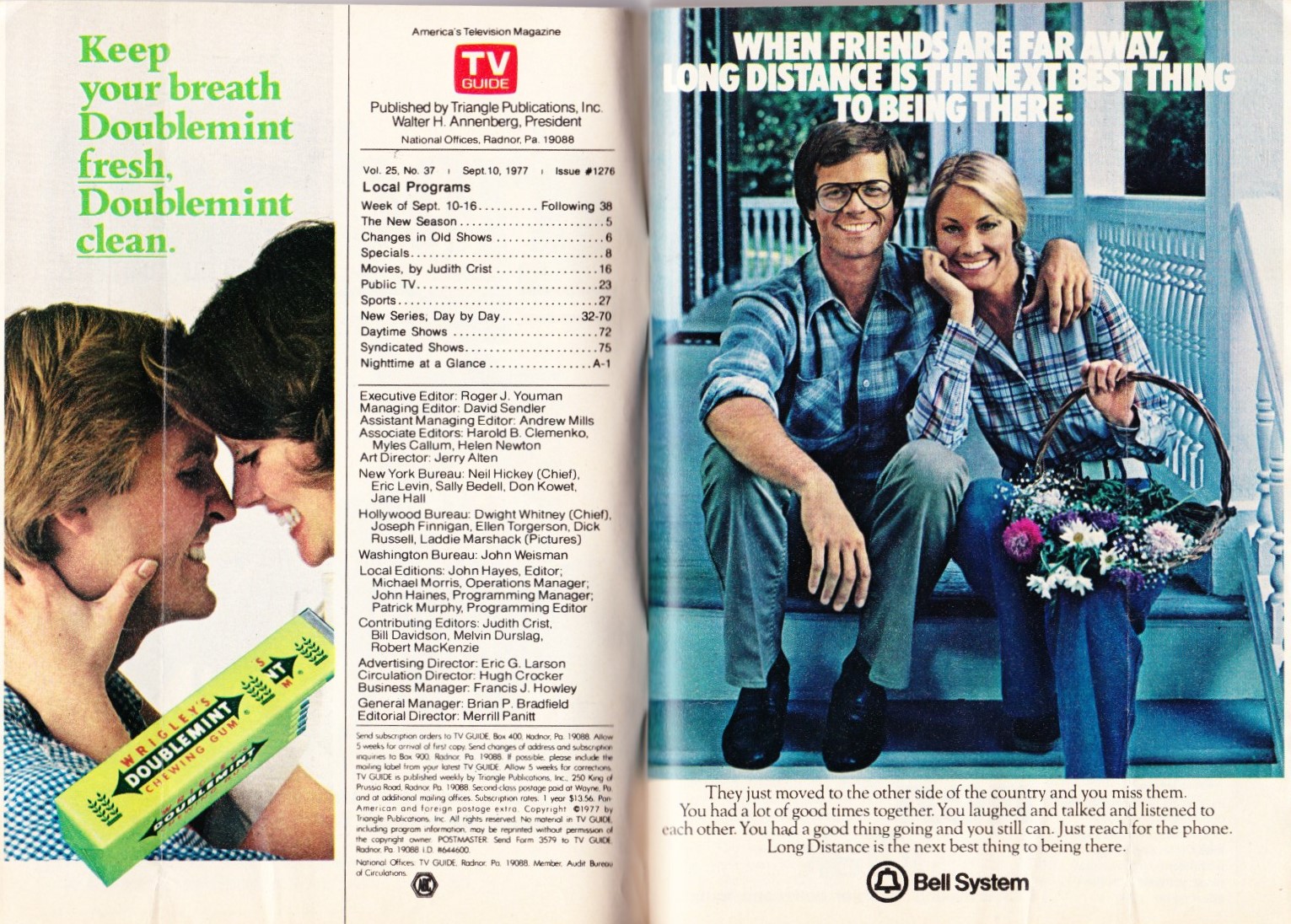 Garage Sale Finds: What was on TV September 10th through 16th, 1977 ...