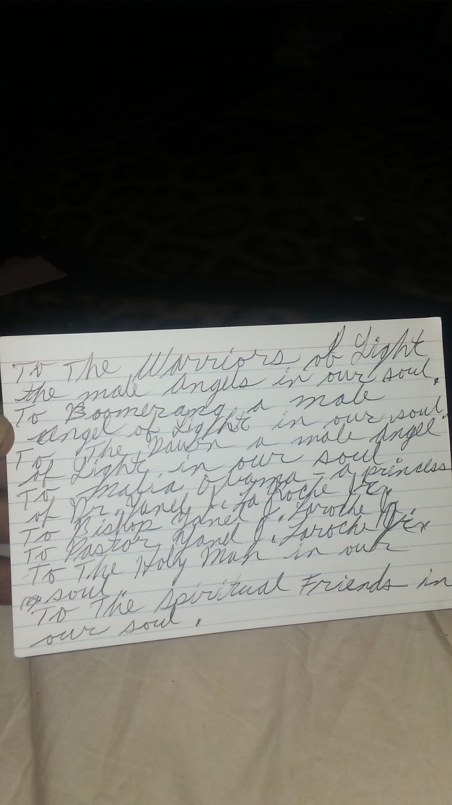 Male and female Angels of Light in the soul of Archbishop Yanel Jay ...