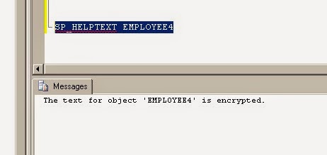 SQL Server: Encrypting Views