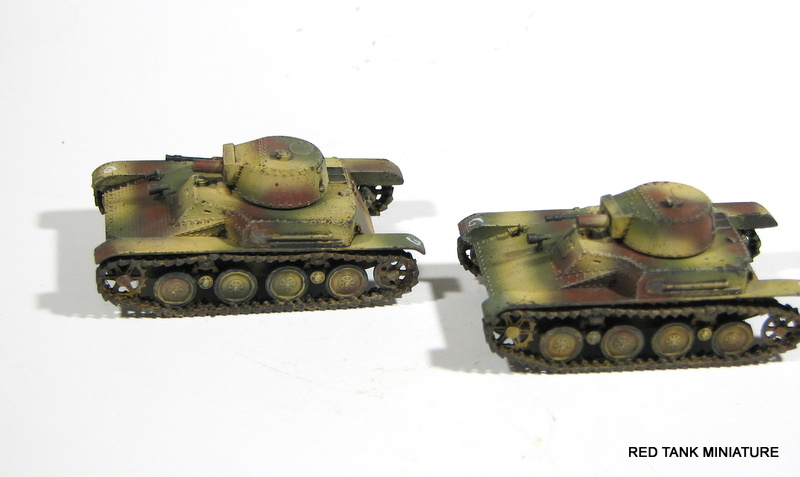Gulumik Military Models: 4TP 1/72 RED TANK MINIATURE