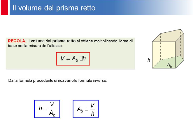 risorseclassi: Geometria Terze: Il prisma