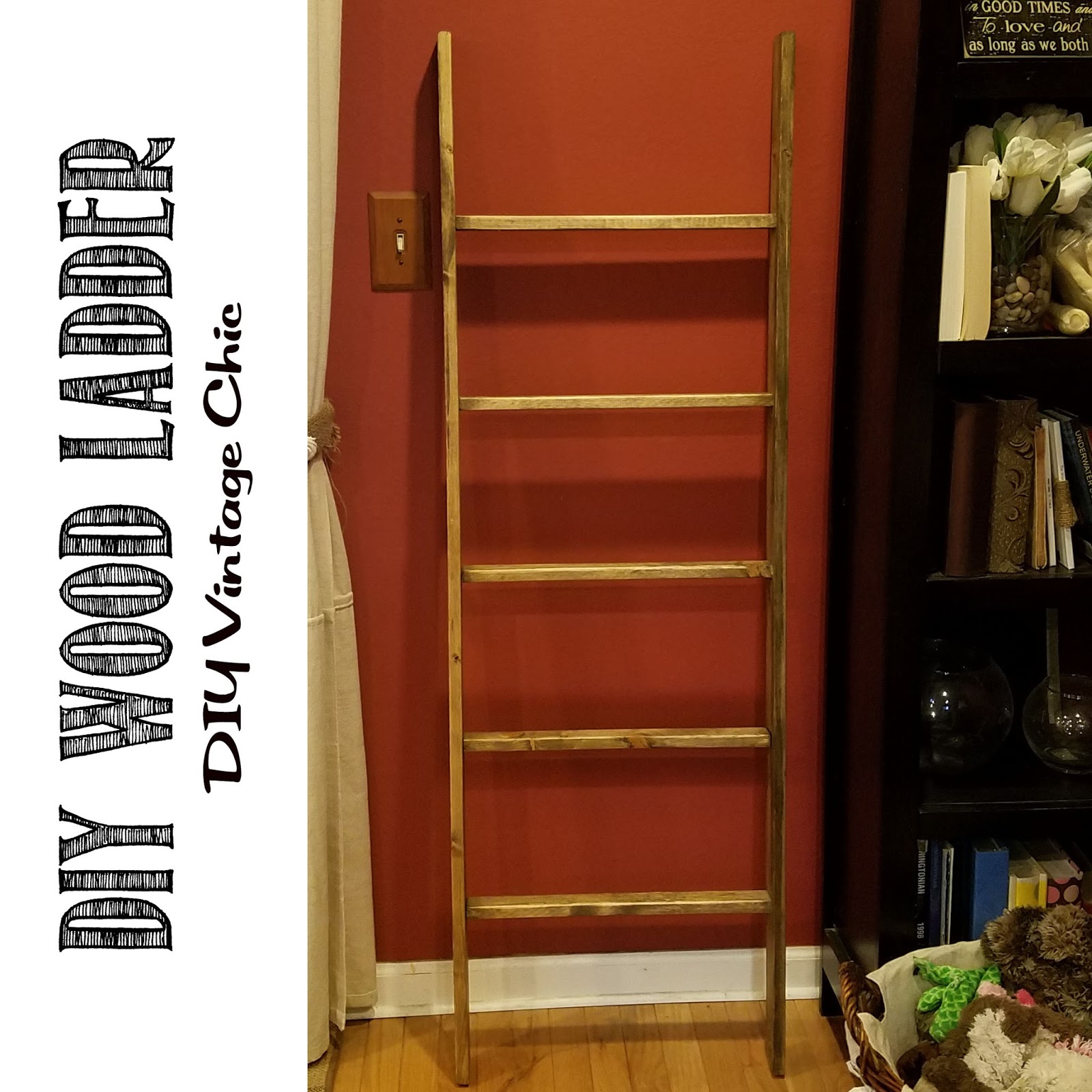 DIY Wood Ladder