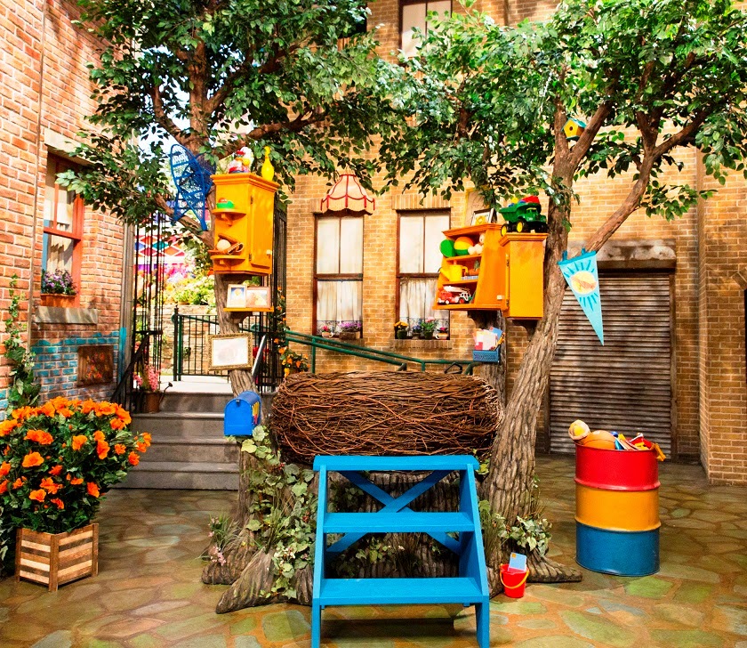 Sesame Street Set Design
