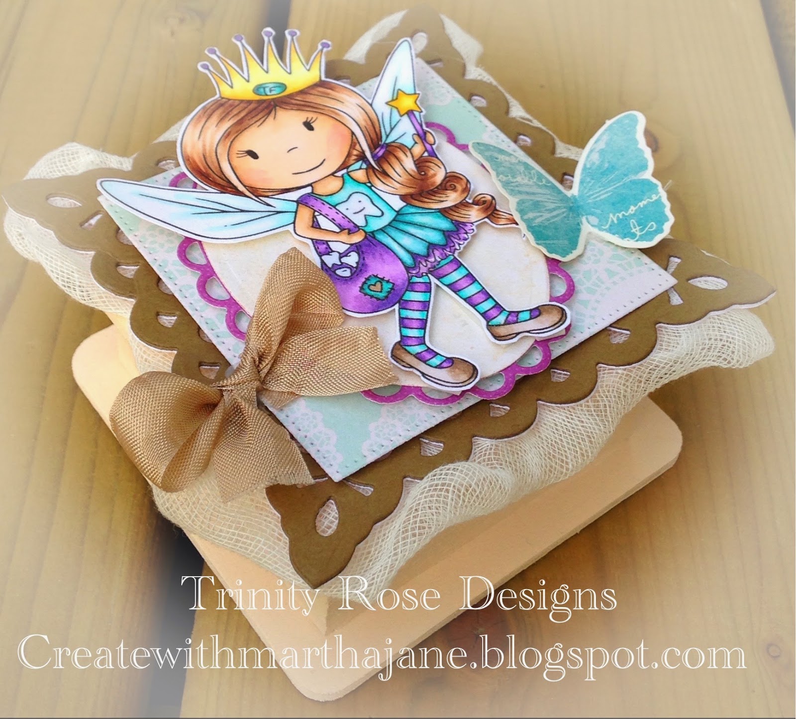 Trinity Rose Designs: Tooth Fairy Box With Tooth Fairy Avery