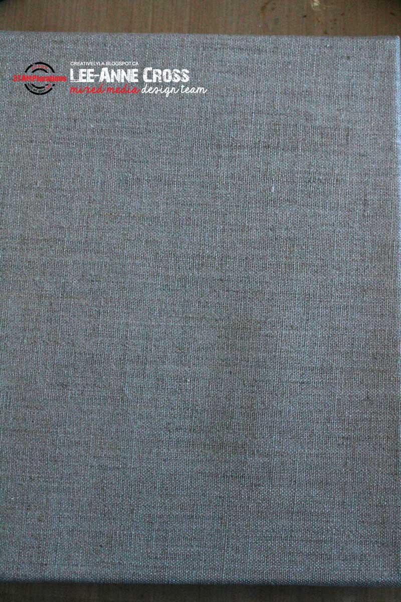 ARTplorations: LINEN CANVAS tutorial by Lee-Anne