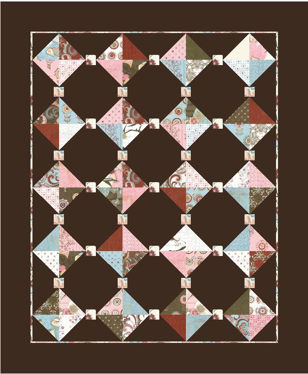 Mini Mushrooms: Introducing the Bella Roma Quilt Pattern