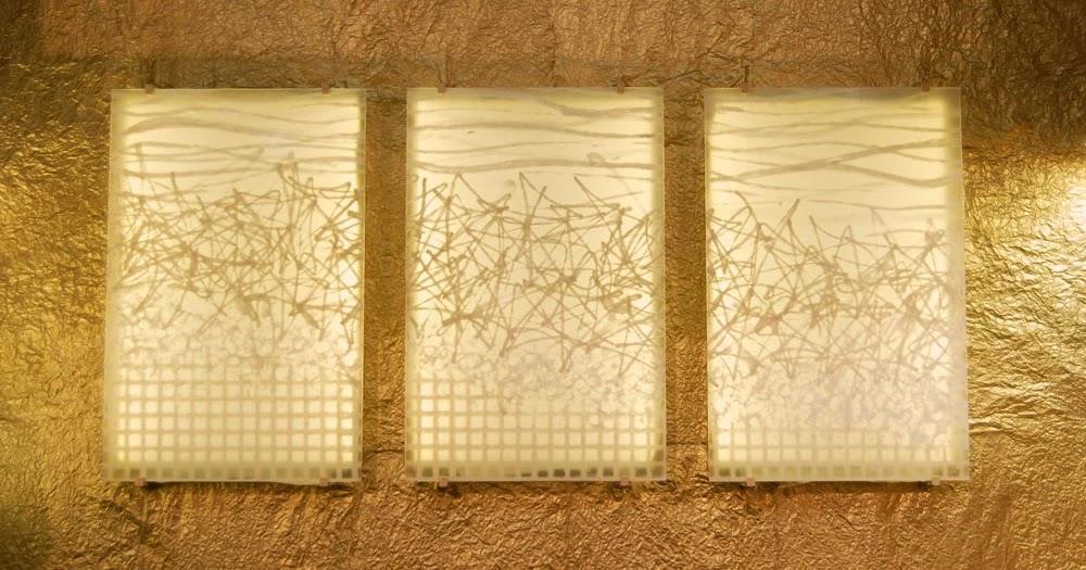 Rice Paper Laminated in glass | All Glass Works New York