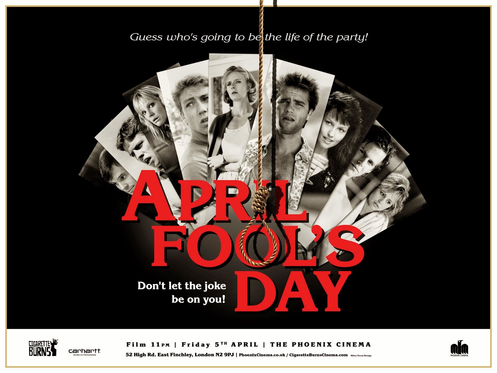 Bloody Pit of Rod: APRIL FOOL'S DAY (1986) poster art