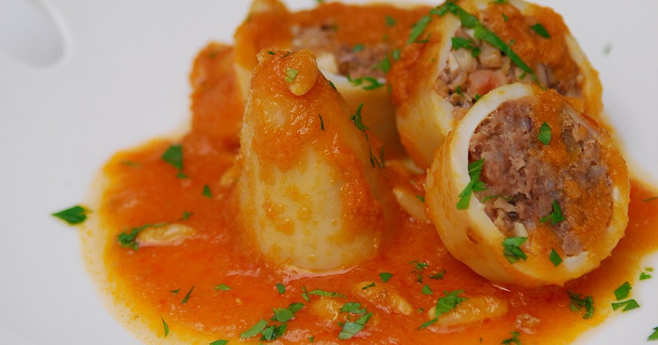 CALAMARES RELLENOS - Las Recetas de MJ